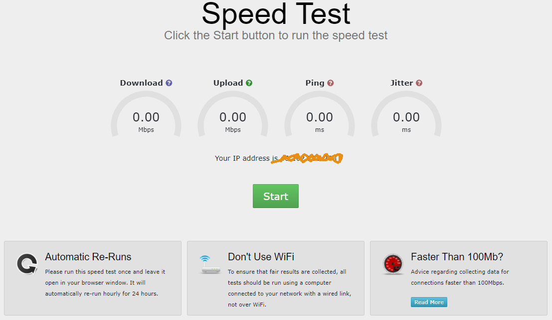 Test Megganet Internet Speed – Megganet IT services