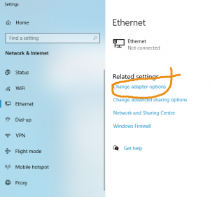 Wi-Fi reset internal adapter – Megganet IT services